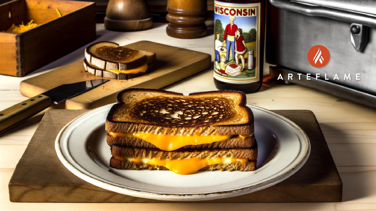 Wisconsin Rye Grilled Cheese on the Arteflame – Arteflame Outdoor Grills