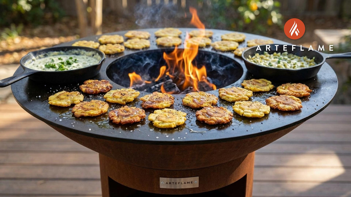 Crispy Tostones & Green Chile Aioli (Arizona Style) | Arteflame ...