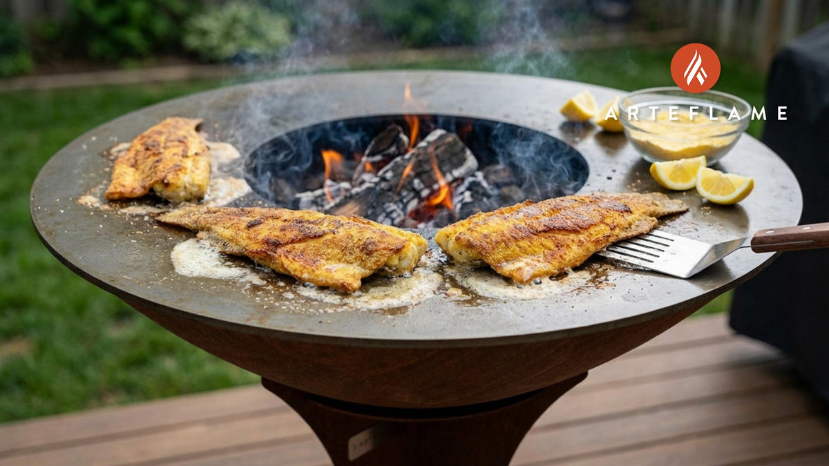 Grilled Catfish: Crispy Cornmeal (Virginia Style) | Arteflame ...