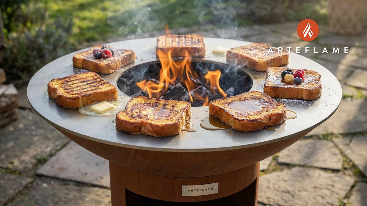 Smoky Grilled French Toast: Wood-Fired Breakfast | Arteflame ...