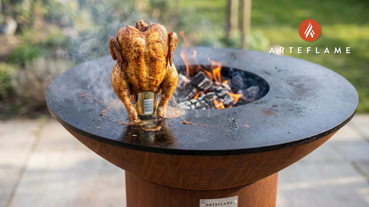 Beer Can Chicken: Juicy Wood-Fired Recipe | Arteflame – Arteflame ...