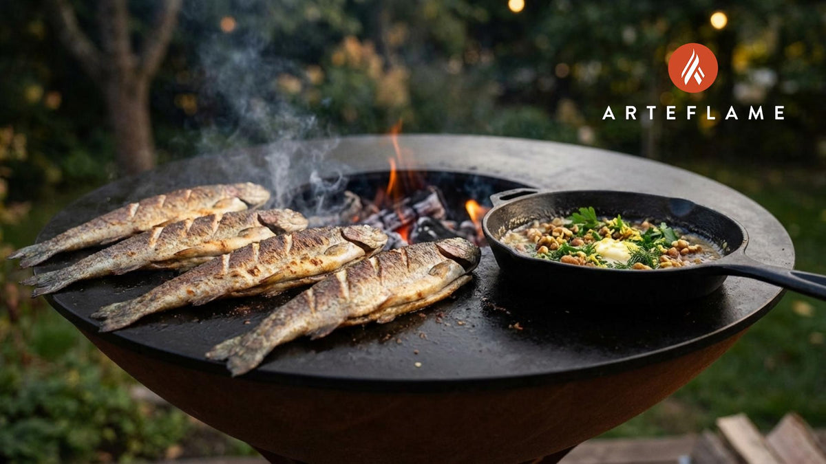 Grilled Trout with Aromatic Herbs (Albanian Style) | Arteflame ...