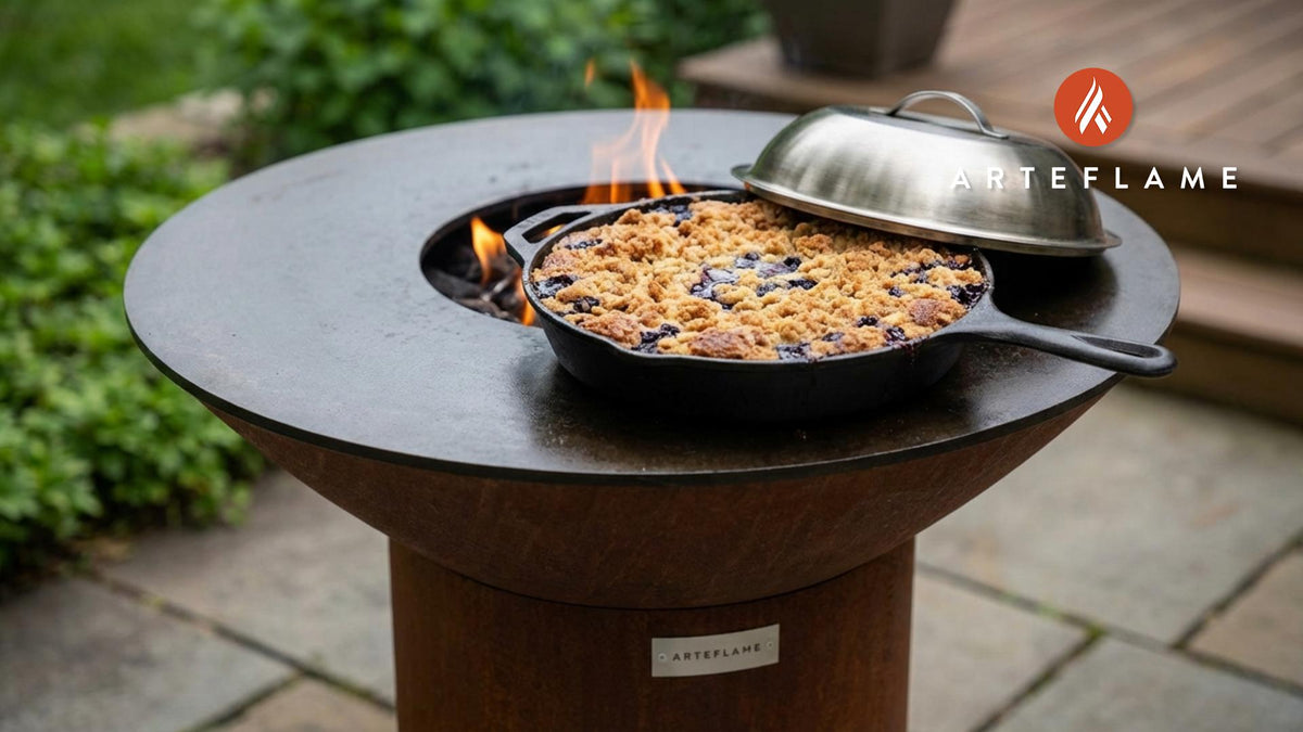 Wood-Fired Blueberry Buckle (Pennsylvania Style) | Arteflame ...