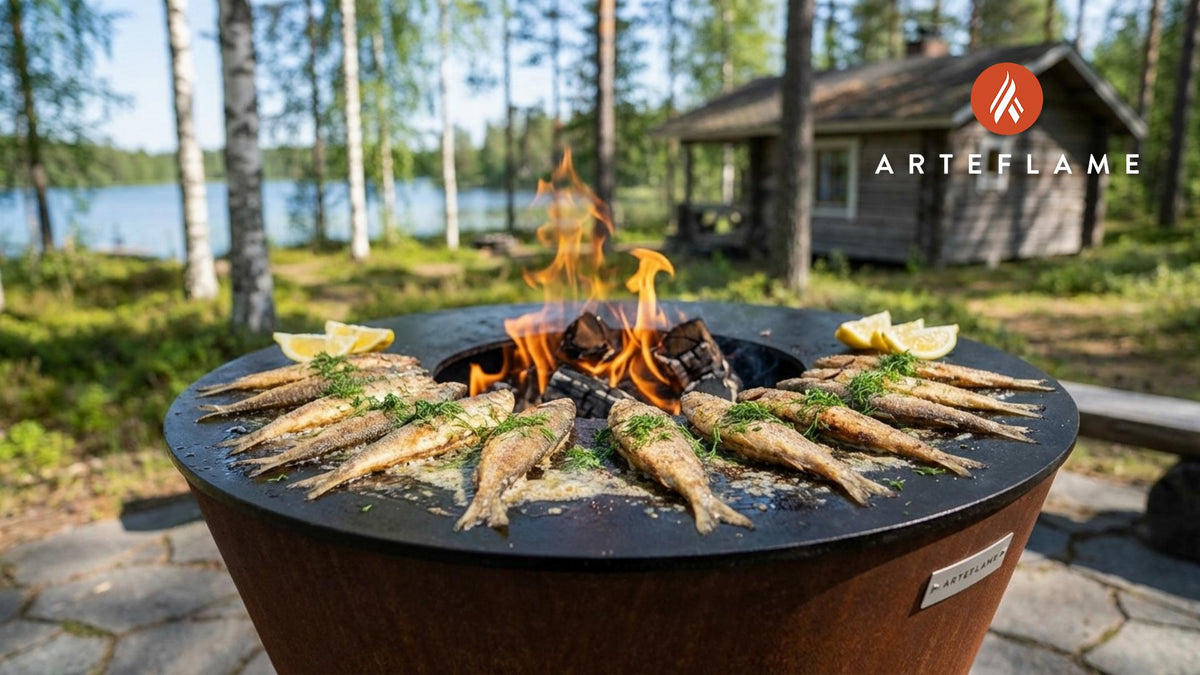 Grilled Smoked Vendace (Finnish Style) | Arteflame – Arteflame Outdoor ...