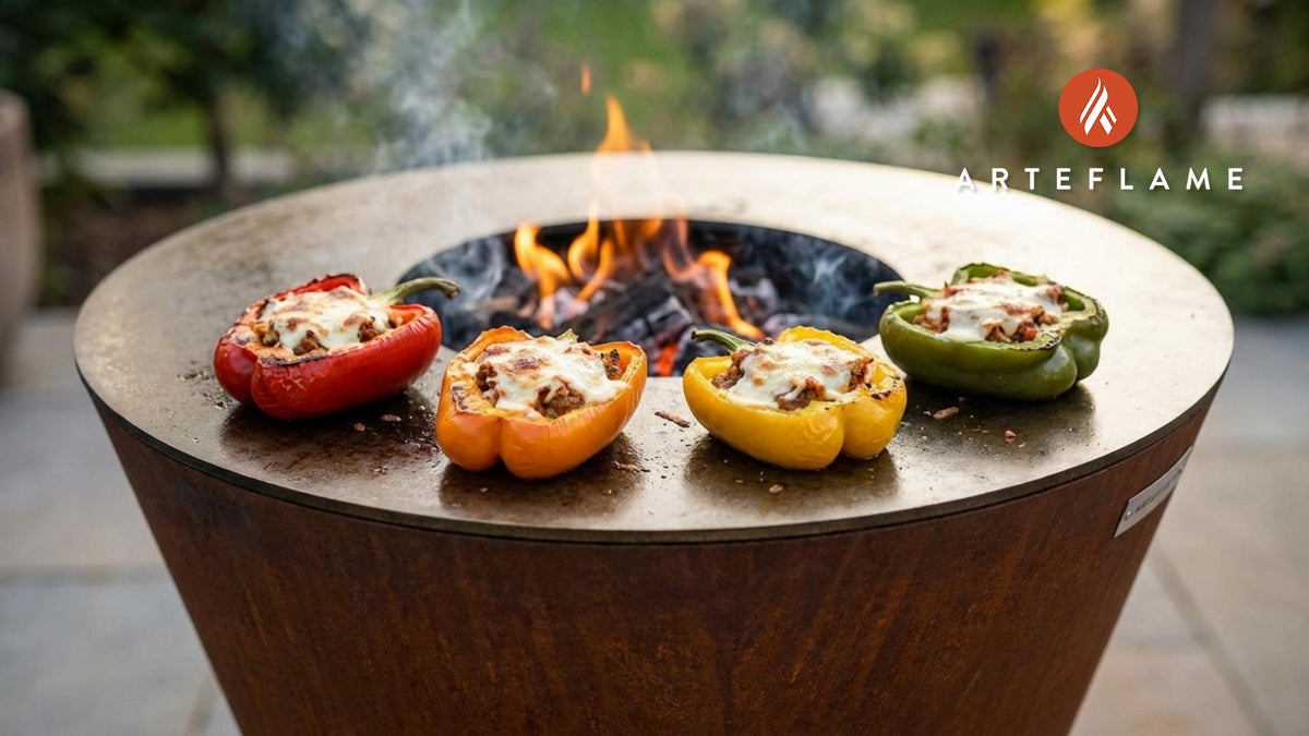 Italian Stuffed Peppers: Grilled & Charred | Arteflame – Arteflame ...