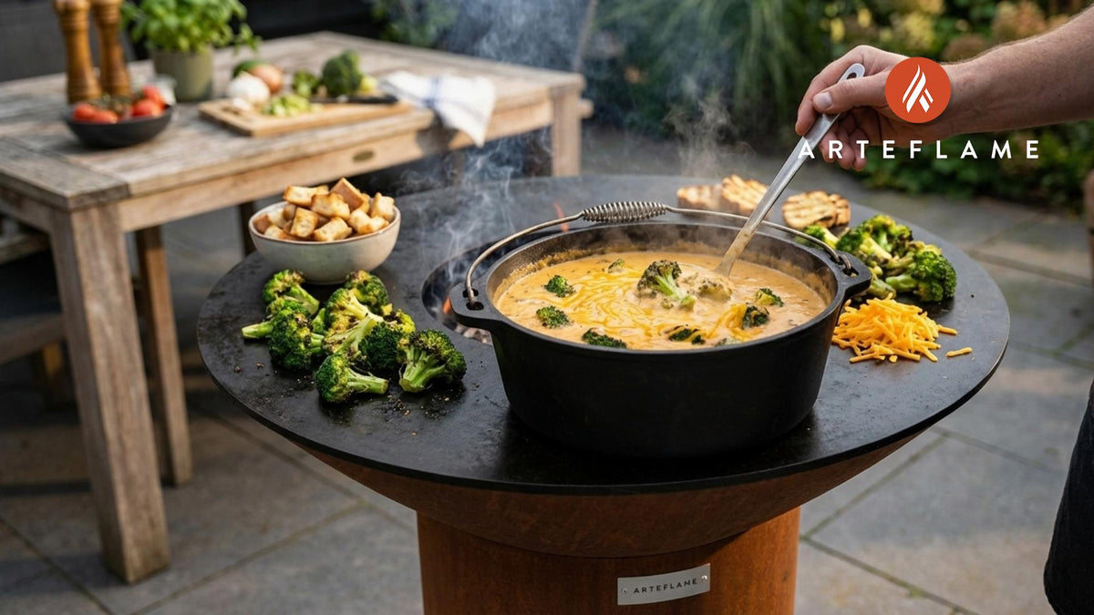 Grilled Broccoli Cheddar Soup: Charred & Creamy | Arteflame – Arteflame ...