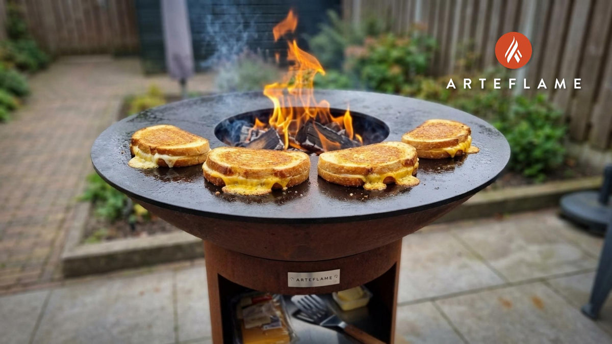 Ultimate Grilled Cheese: Crispy Flat Top Style | Arteflame – Arteflame ...