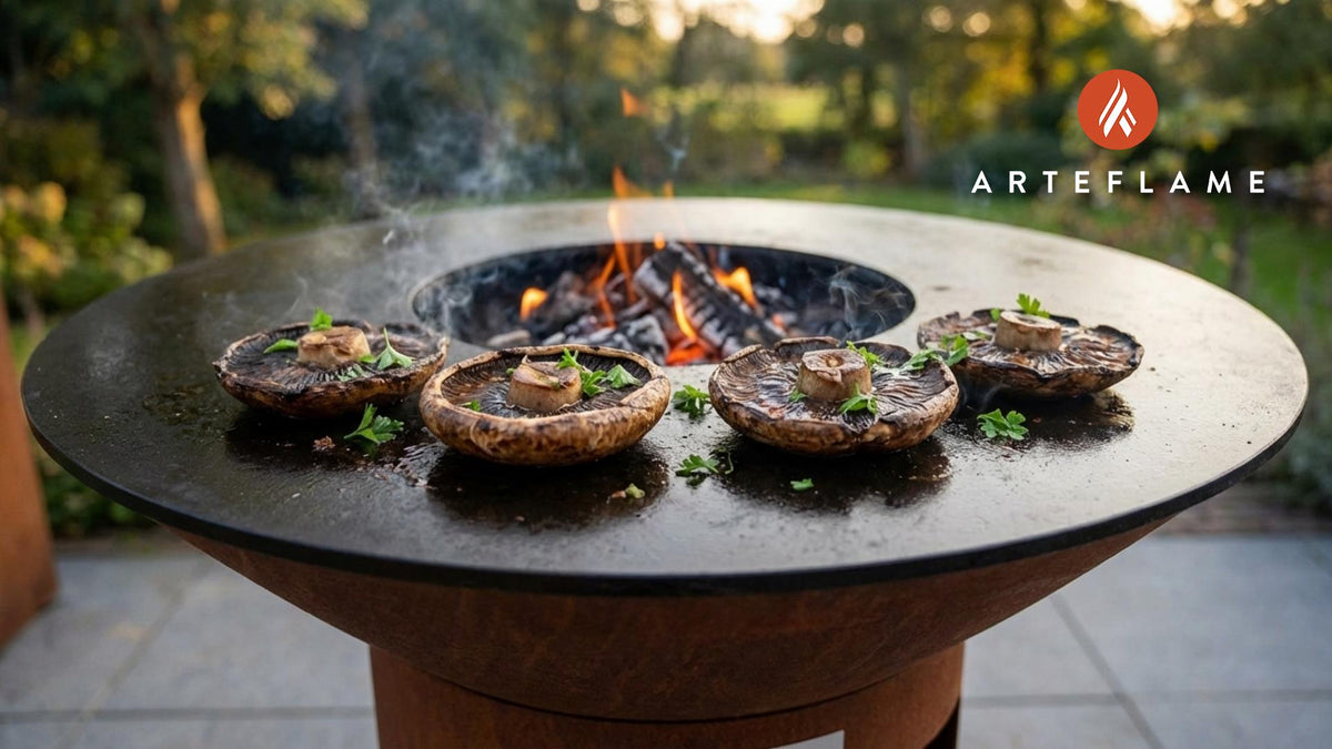 Grilled Portobello Mushrooms: Wood-Fired & Charred | Arteflame ...