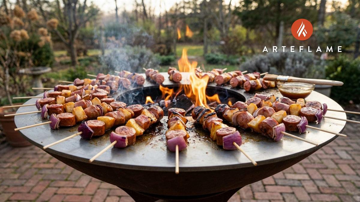 Grilled Sausage Skewers (Pennsylvania Dutch Style) | Arteflame ...