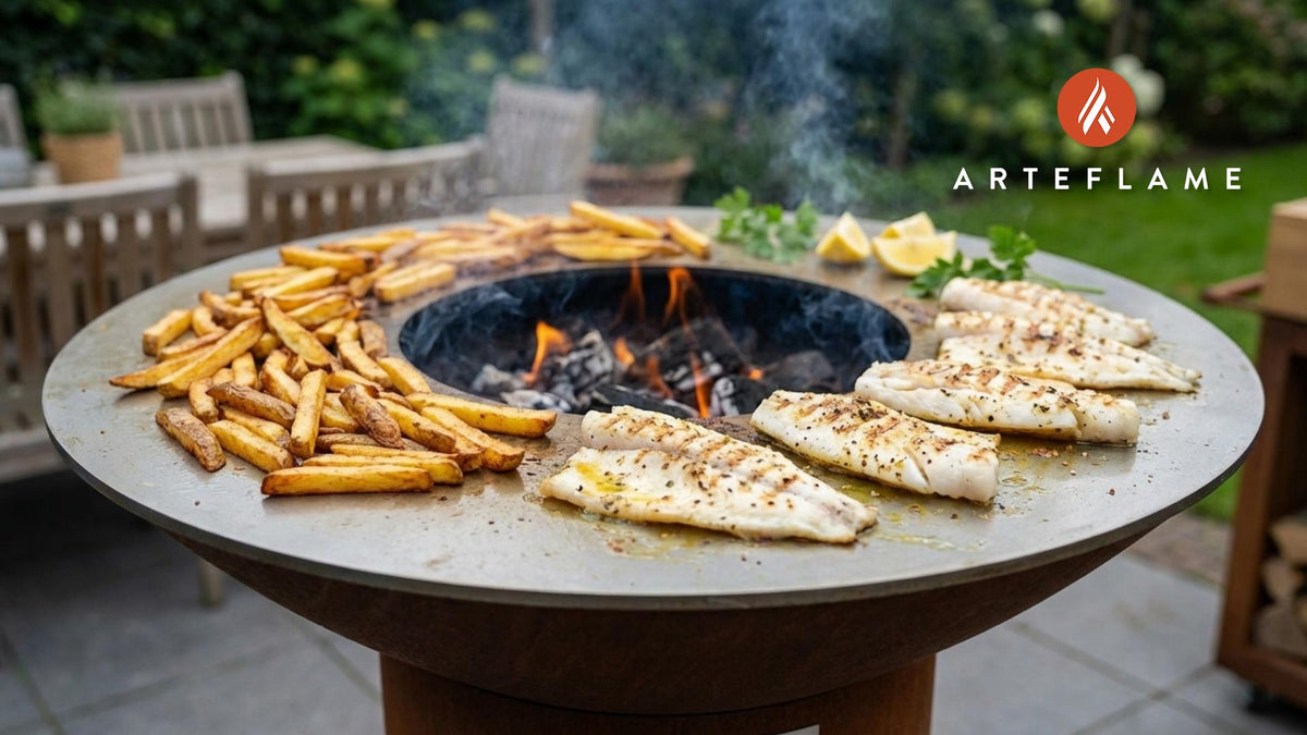 Grilled Fish and Chips: Crispy Flat Top | Arteflame – Arteflame Outdoor ...