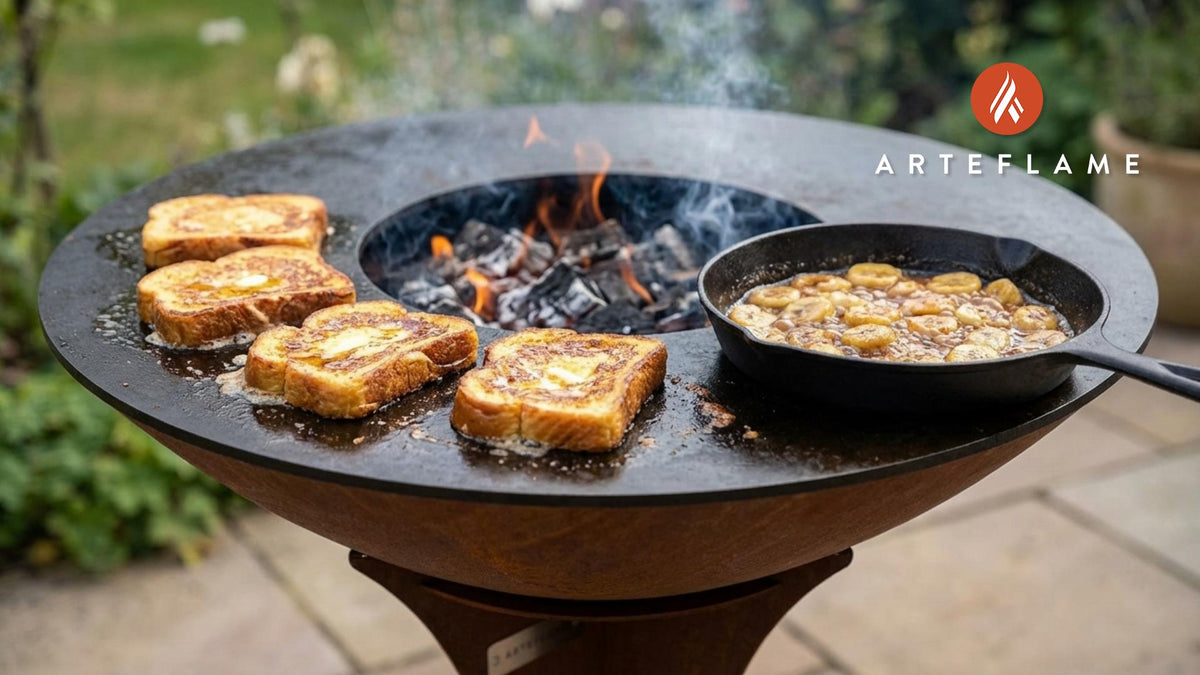 Grilled Banana Cheesecake French Toast (Flat Top) | Arteflame ...