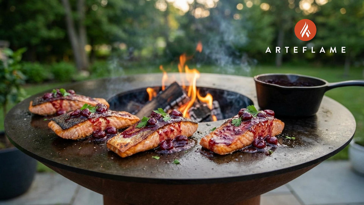 Grilled Salmon: Cherry Glazed (Michigan Style) | Arteflame – Arteflame ...
