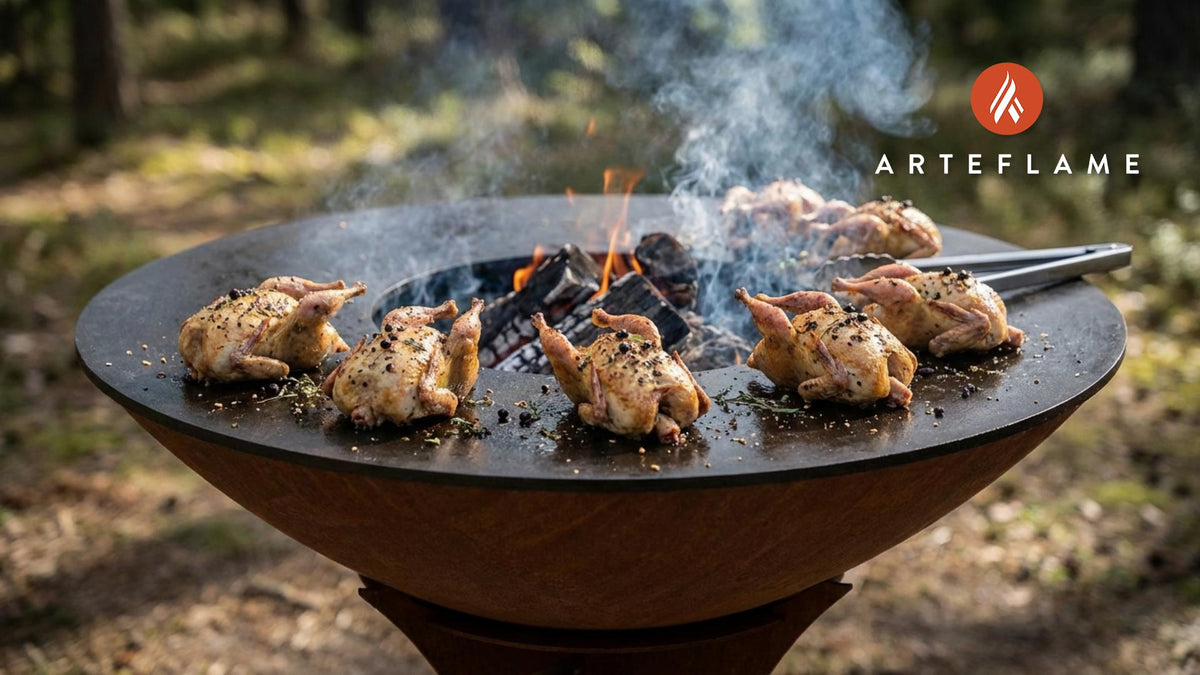Juniper Smoked Quail (Oregon Style) | Arteflame – Arteflame Outdoor Grills