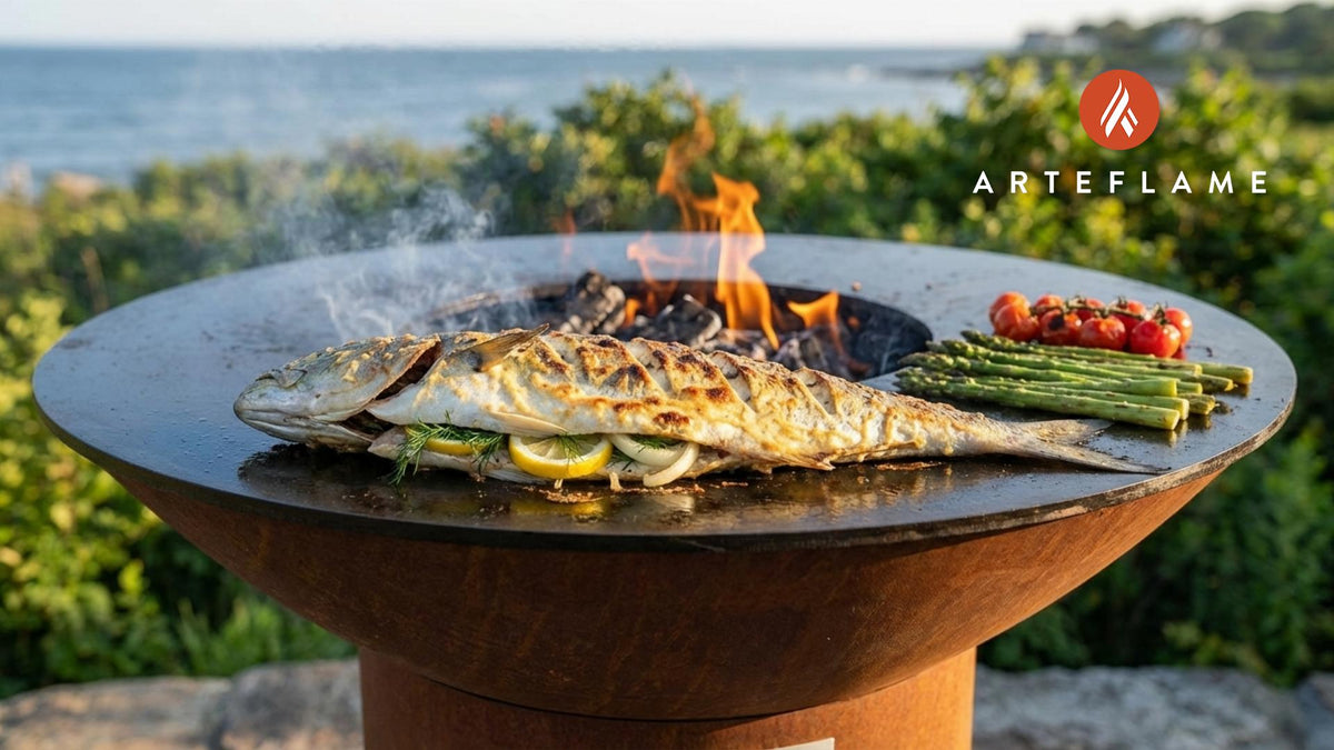 Smoky & Savory: Grilled Whole Connecticut Bluefish on the Arteflame ...