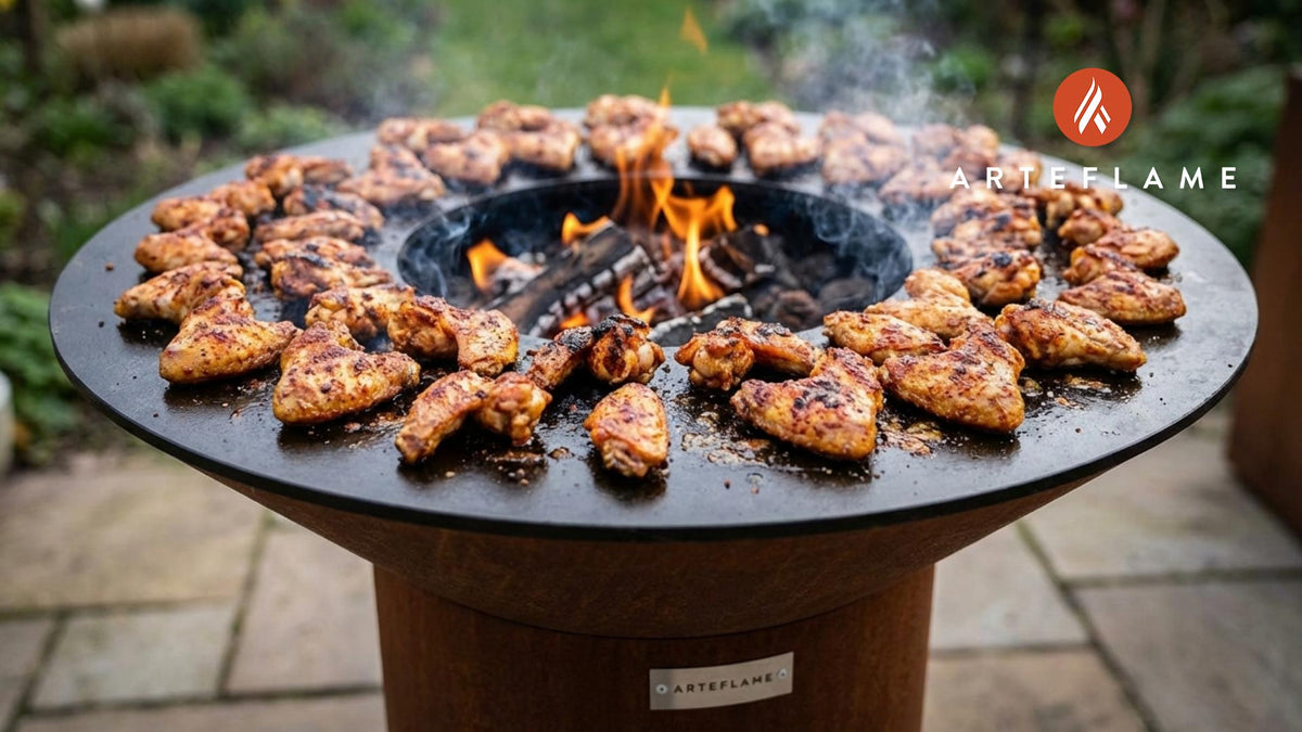 Grilled Chicken Wings: Crispy & Wood-Fired | Arteflame – Arteflame ...