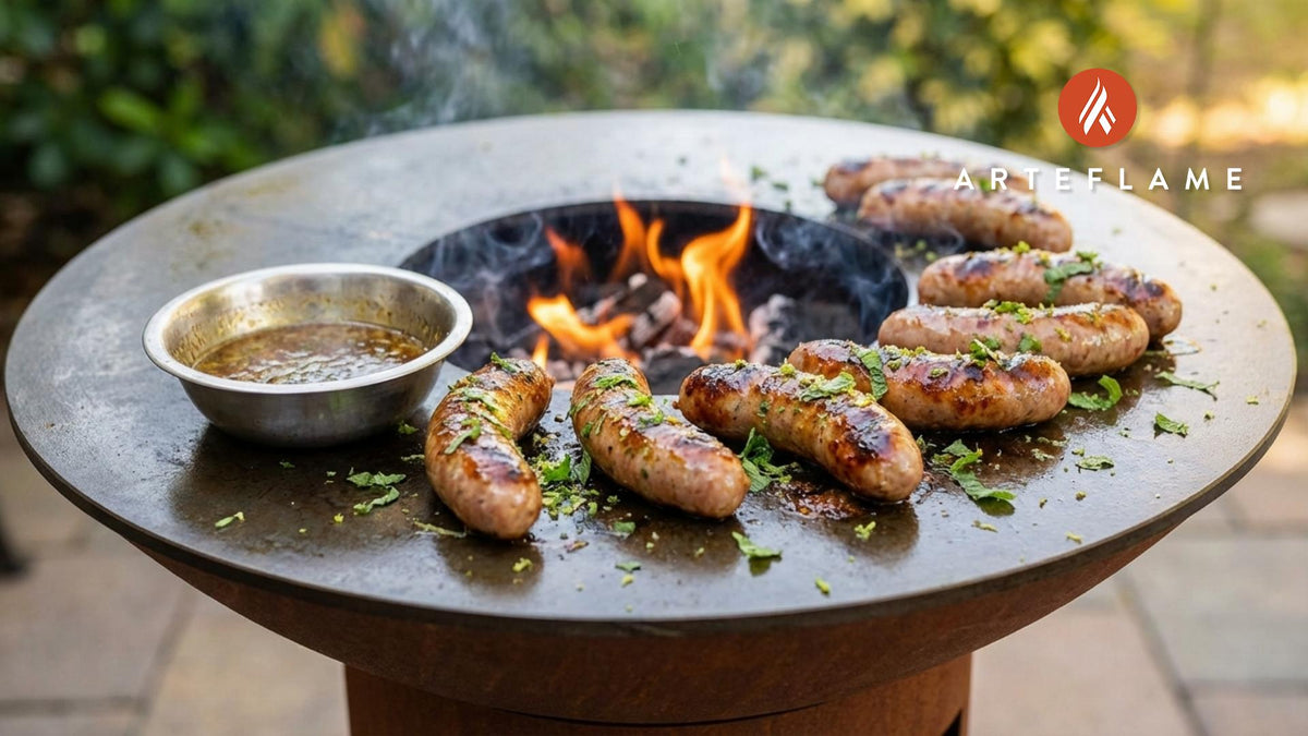 Juicy Grilled Sausages (Florida Style) | Arteflame – Arteflame Outdoor ...