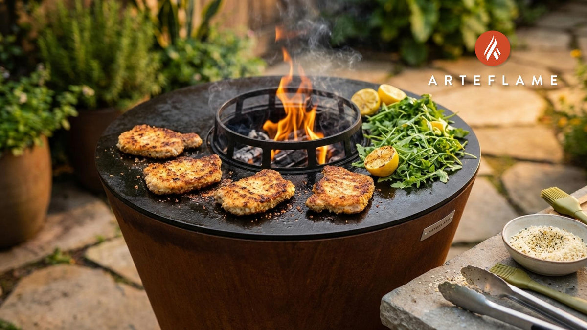 Pork Milanese on the Arteflame Grill – Arteflame Outdoor Grills