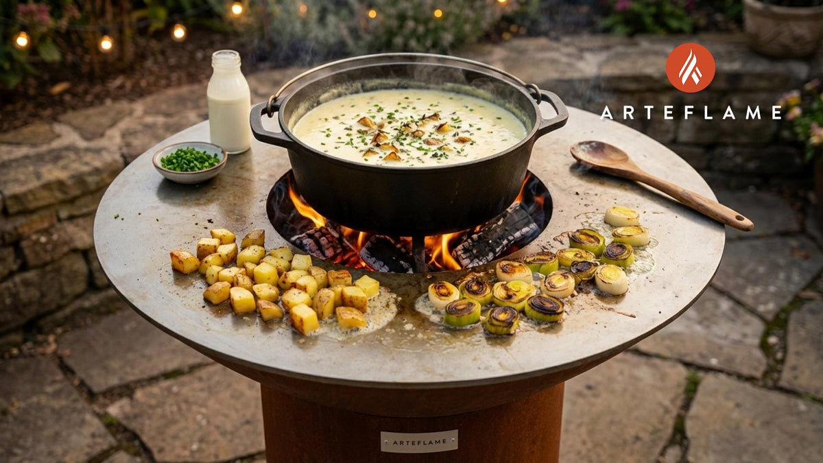 Fire Roasted Leek and Potato Soup (Irish Style) | Arteflame – Arteflame ...
