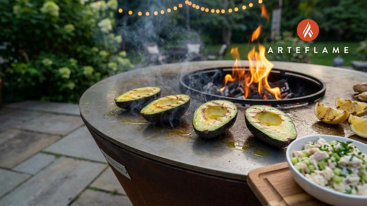 Grilled Avocado Stuffed with Crab (Florida Style) | Arteflame ...