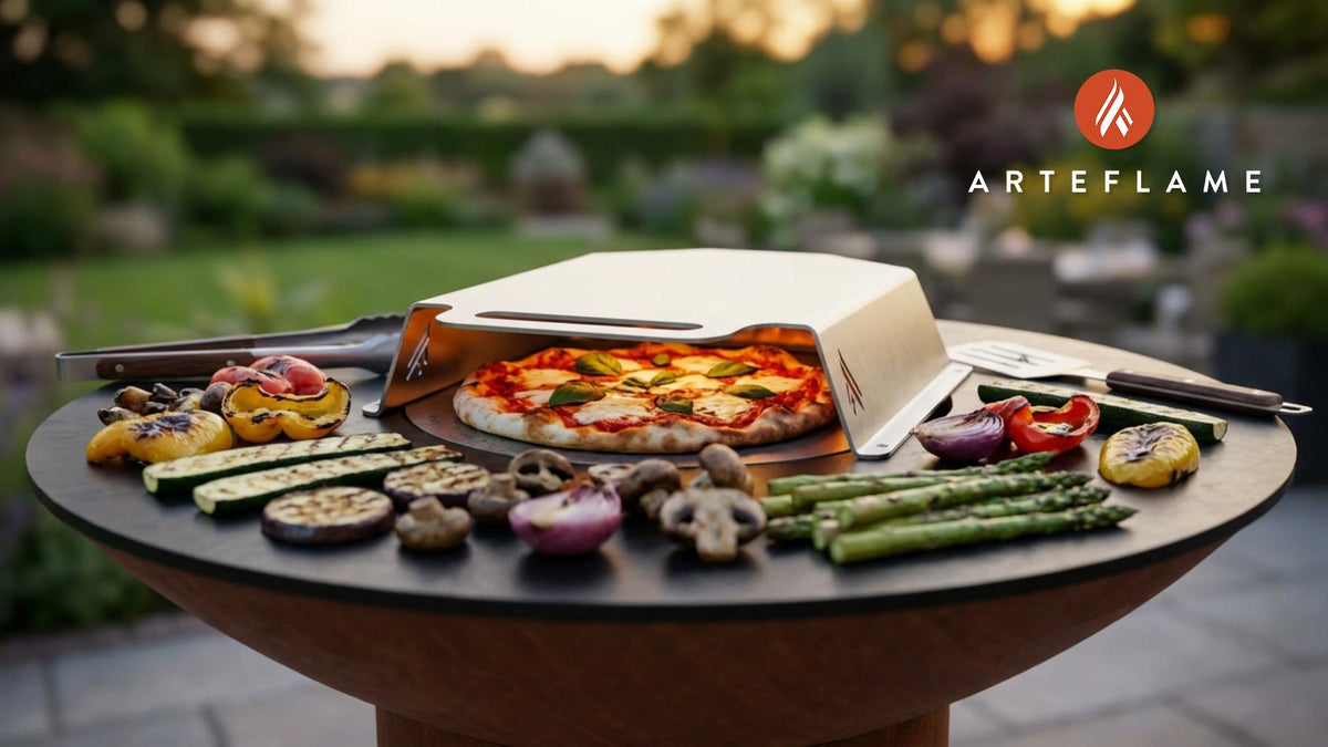 Grilled Tomato Basil Pizza (New Jersey Style) | Arteflame – Arteflame ...