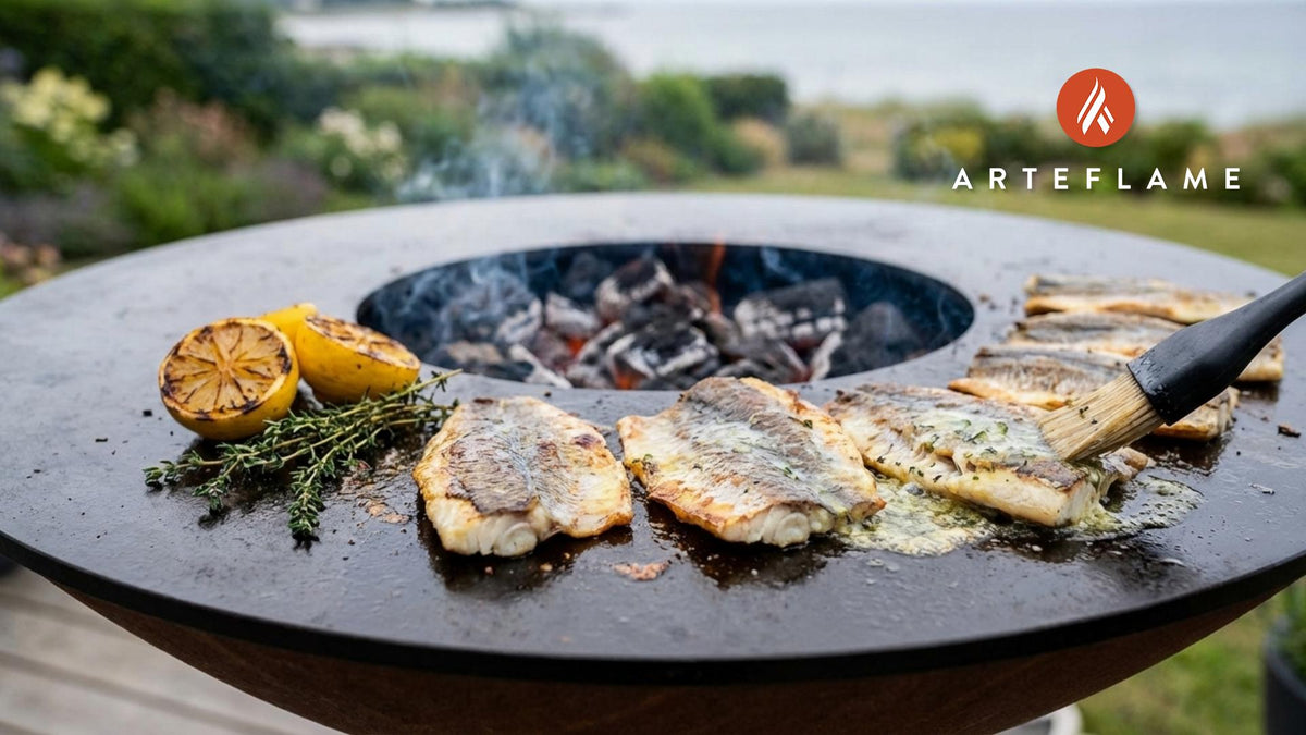 Grilled Herring with Lemon Thyme (Swedish Style) | Arteflame ...