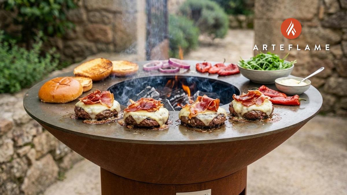 Wood-Fired Galician Beef Burgers (Spanish Style) | Arteflame ...