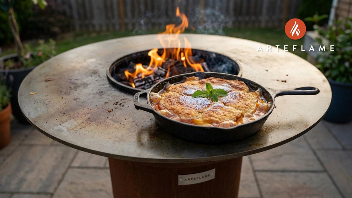 Grilled Peach Cobbler (Mississippi Style) | Arteflame – Arteflame ...
