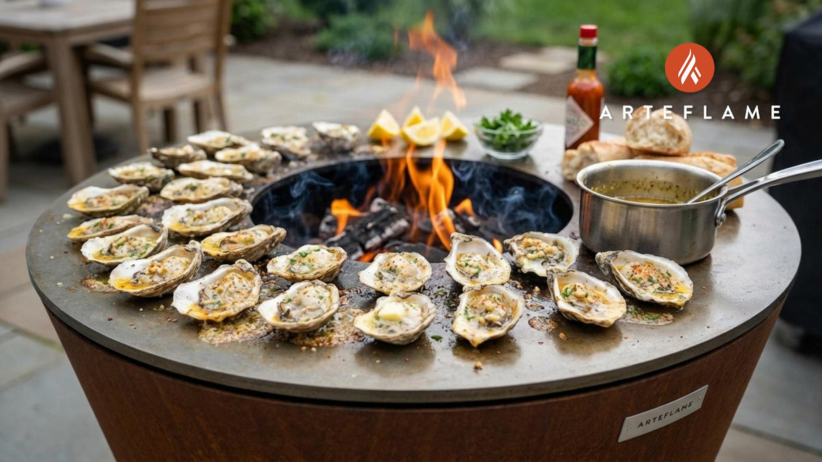 Grilled Oysters with Old Bay Butter (Maryland Style) | Arteflame ...