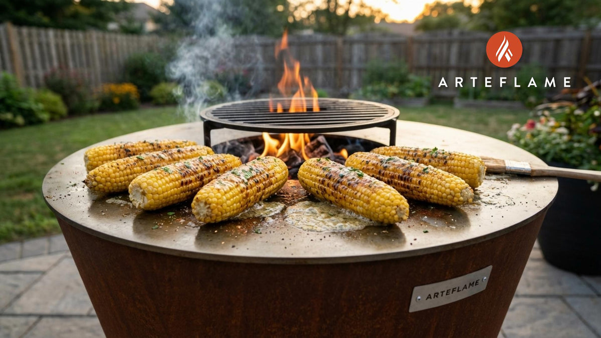 Charred Grilled Corn with Irish Honey Butter | Arteflame – Arteflame ...