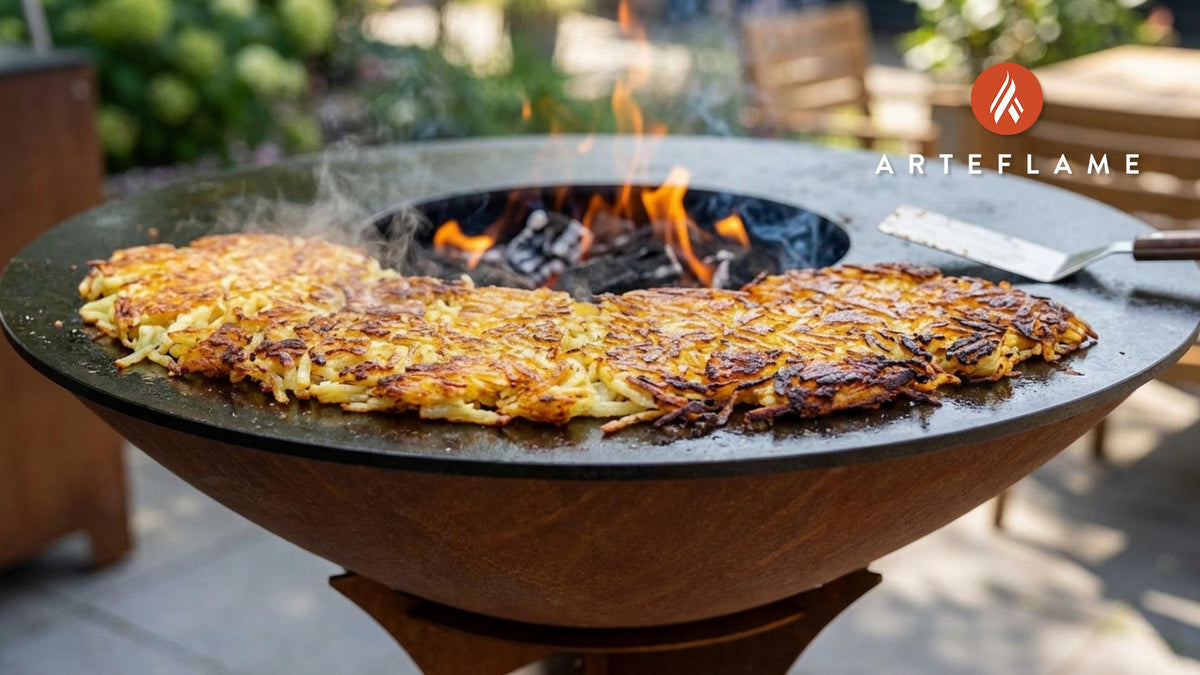 Crispy Hash Browns: Golden Flat Top Style | Arteflame – Arteflame ...