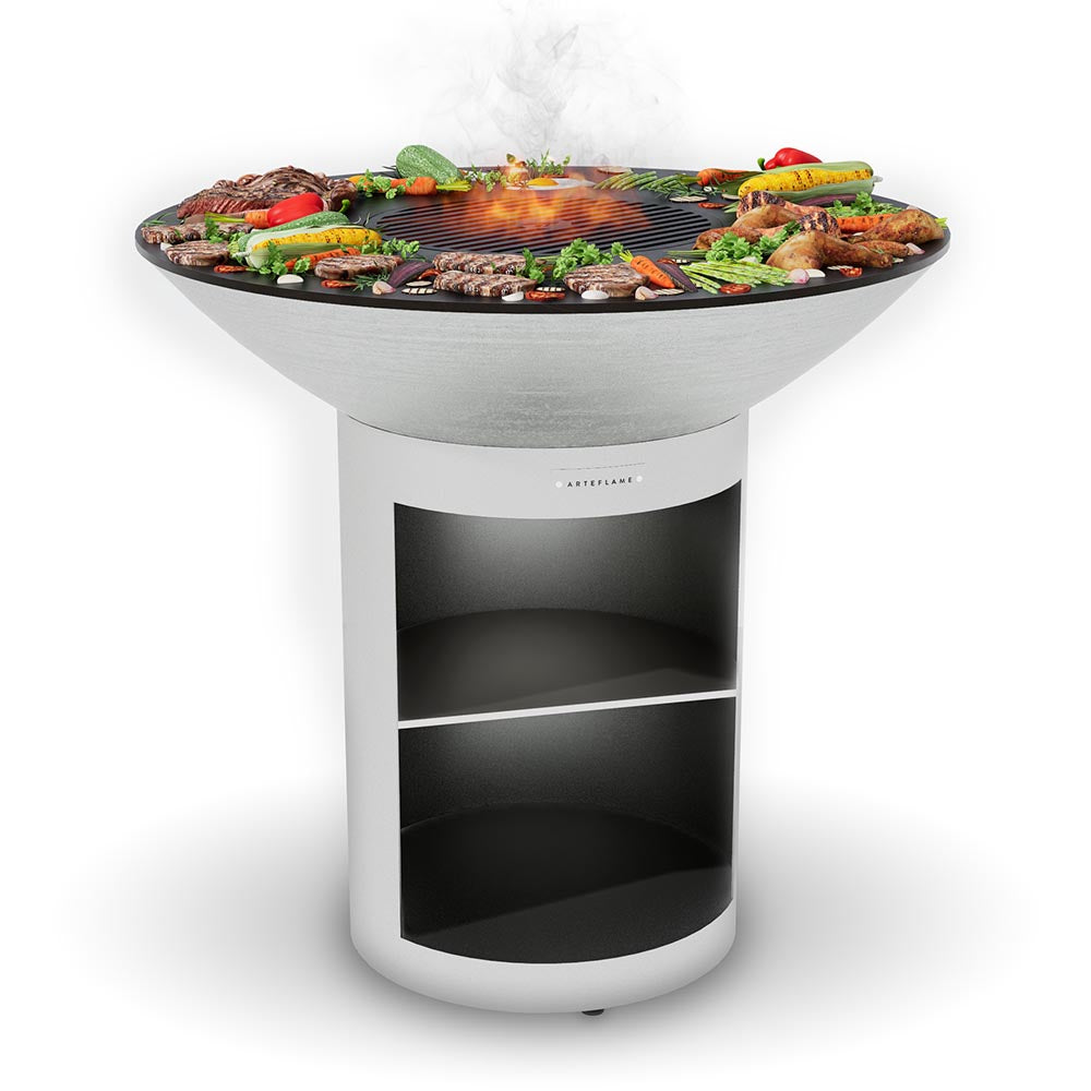 Arteflame XXL 40" Platinum Edition Grill - Classic Storage Base ...