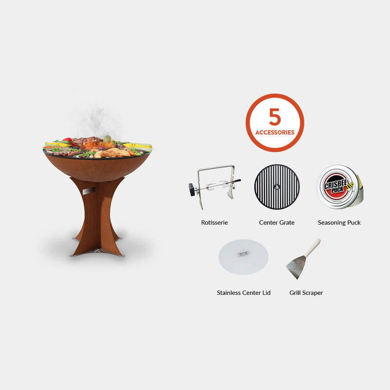 Arteflame XL 30" Grill - Euro Base