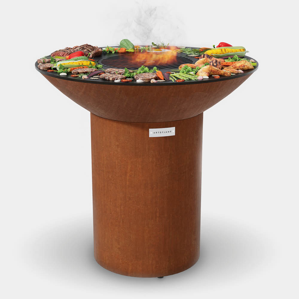 Arteflame XXL 40" Grill - High Round Base