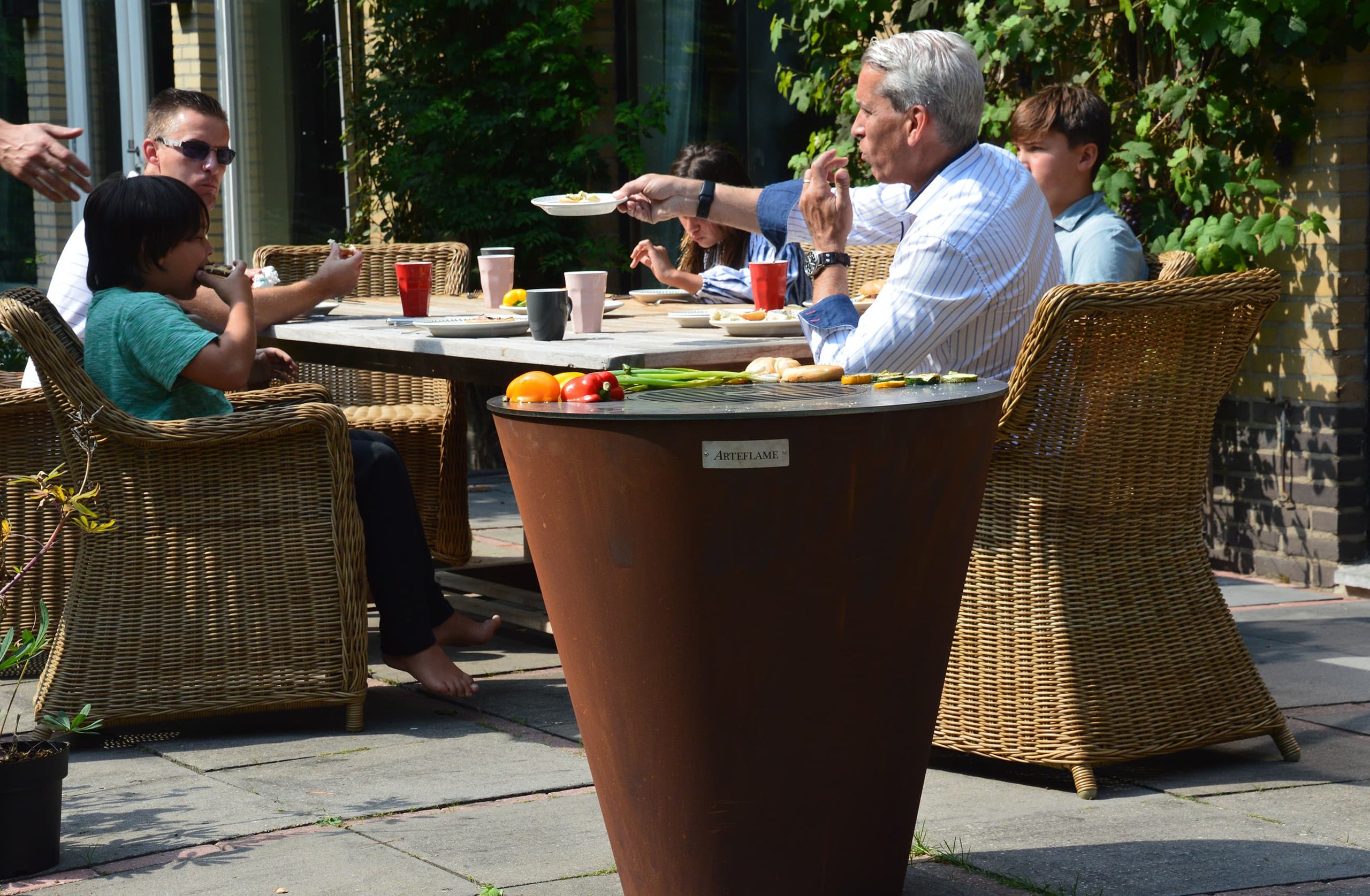 Arteflame XXL 40" Flat Top Charcoal Griddle Grill: Outdoor Cooking to – Arteflame Outdoor Grills